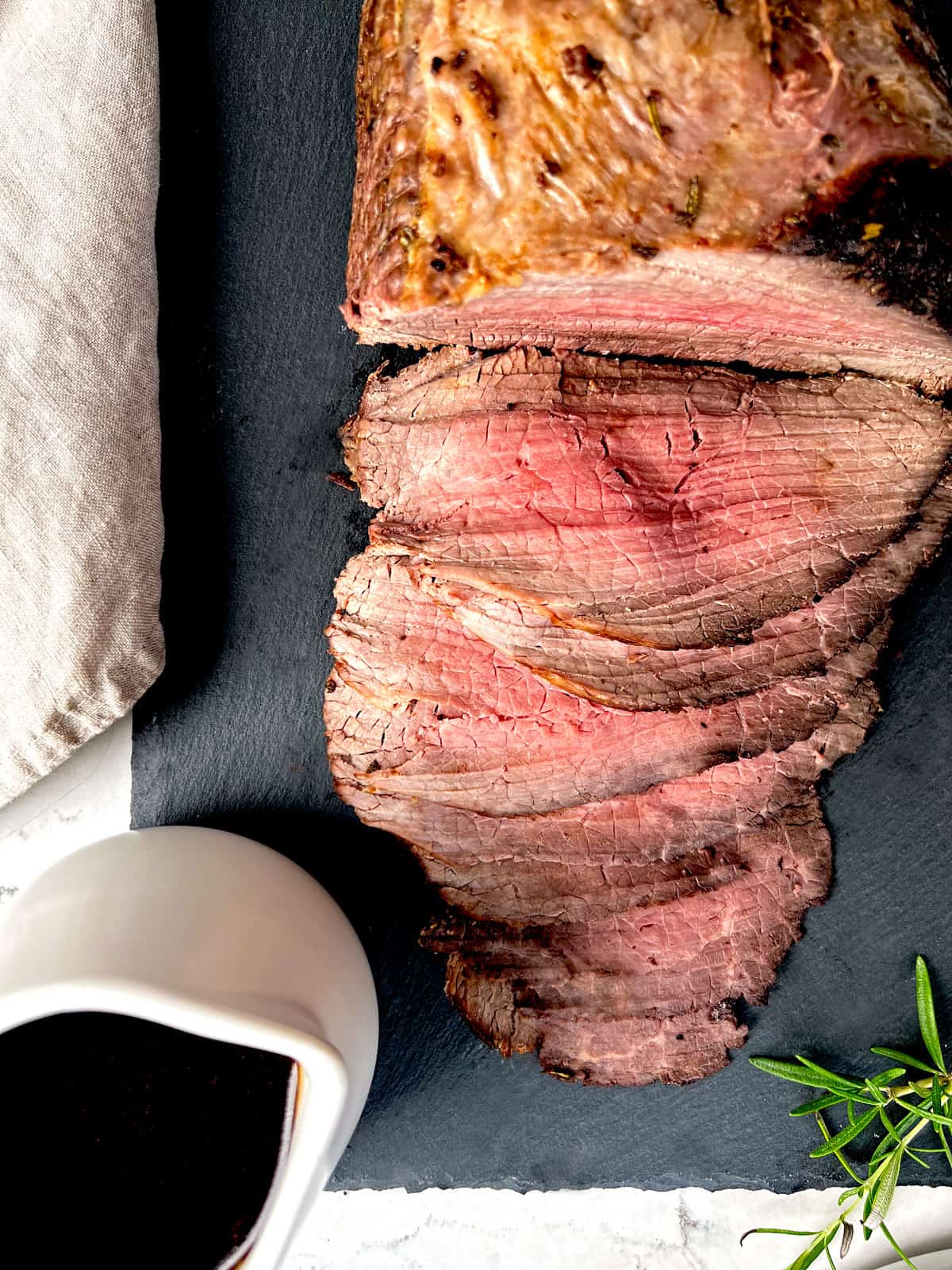Roast Beef with Rosemary and Garlic - Together to Eat - Family Meals