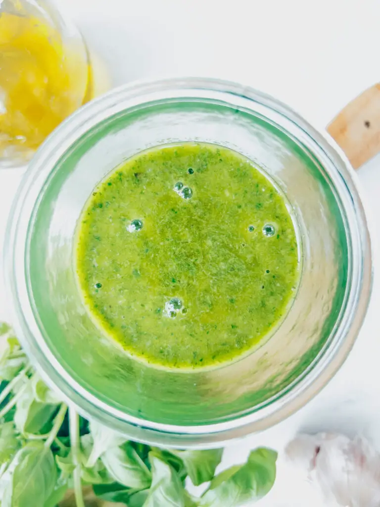 Basil and Parsley Dressing - Together to Eat - Family Meals