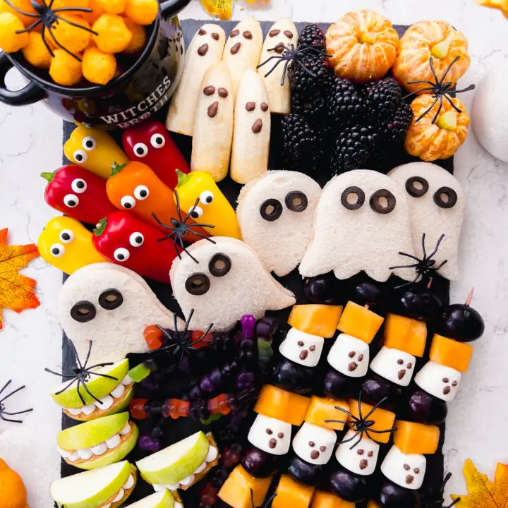 Halloween Snack Board for Kids - Together to Eat - Family Meals