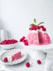 Raspberry Ice Cream Bombe - Together to Eat - Family Meals