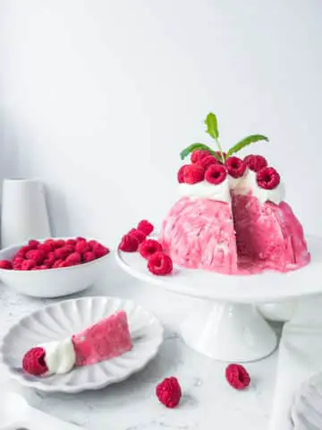 Raspberry Ice Cream Bombe - Together to Eat - Family Meals