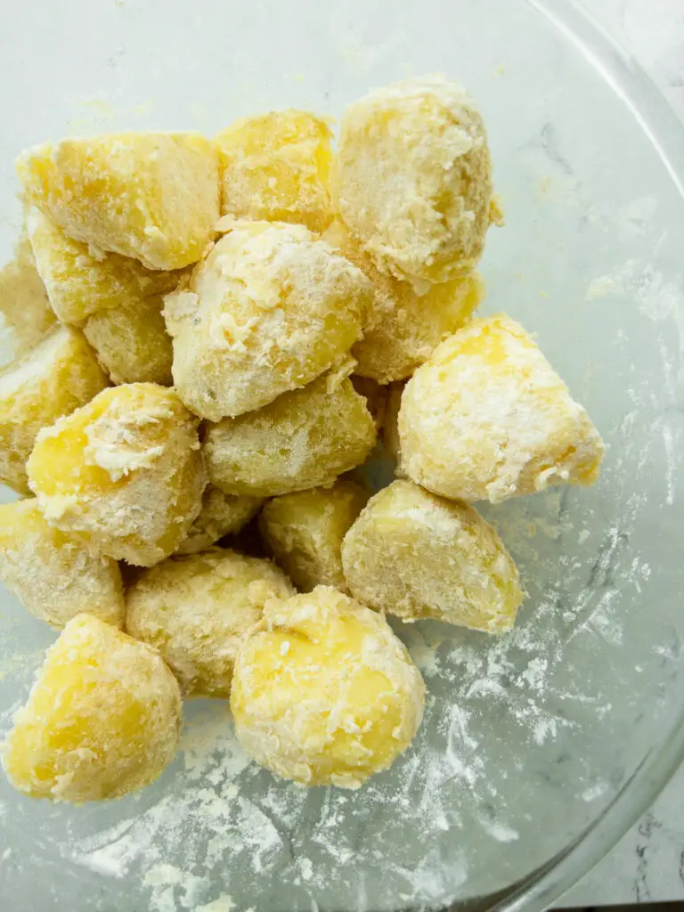 Roast Potatoes in Flour - Together to Eat - Family Meals