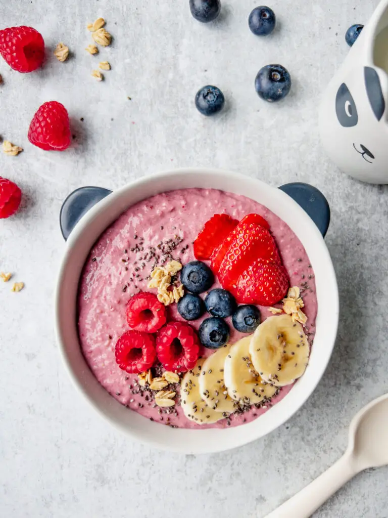 Oat Smoothie Bowl - Together to Eat - Family Meals