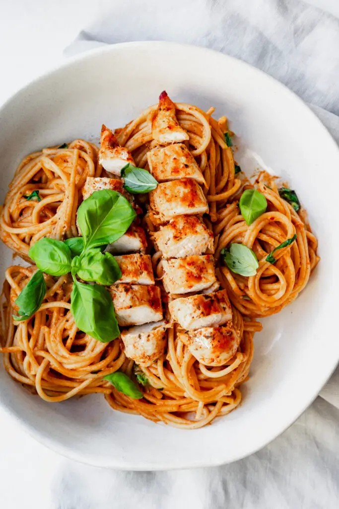 Red Pesto Chicken Pasta - Together to Eat - Family Meals