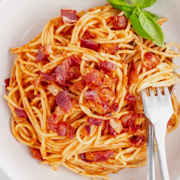 Crispy Pancetta Pasta - Together to Eat - Family Meals