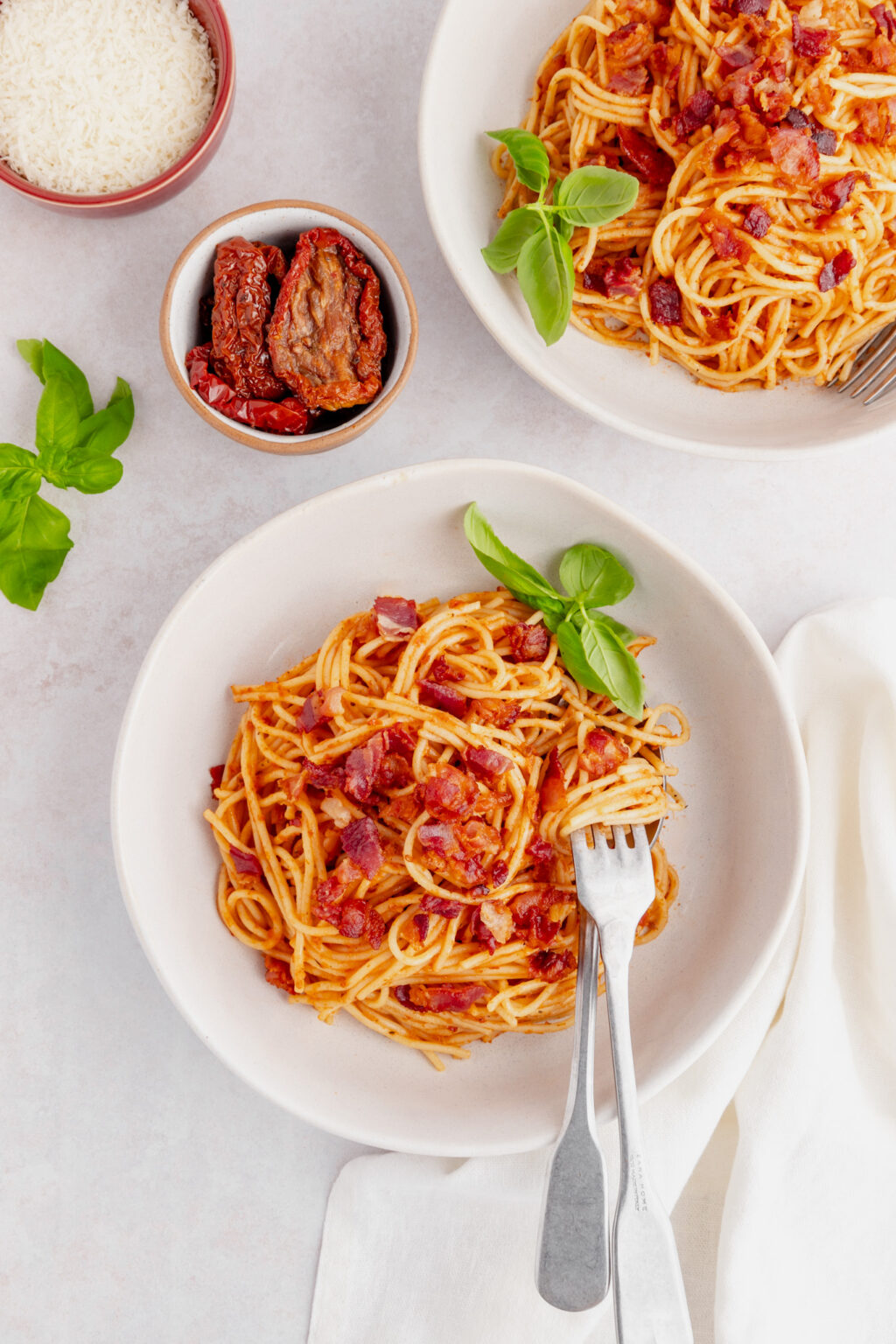 Crispy Pancetta Pasta - Together to Eat - Family Meals