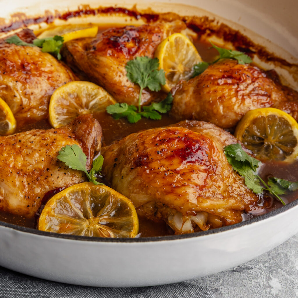 Lemon Soy Chicken Thighs (Oven & Slow Cooker) - Together to Eat ...