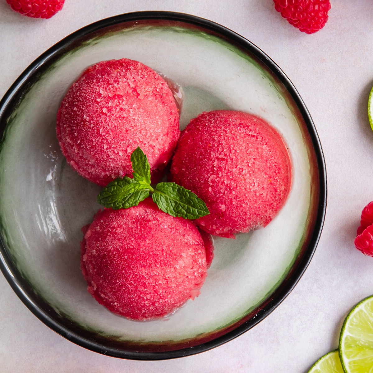 Watermelon Raspberry Sorbet - Together to Eat - Family Meals
