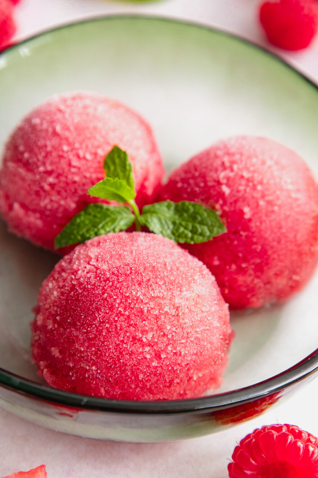 Watermelon Raspberry Sorbet - Together to Eat - Family Meals